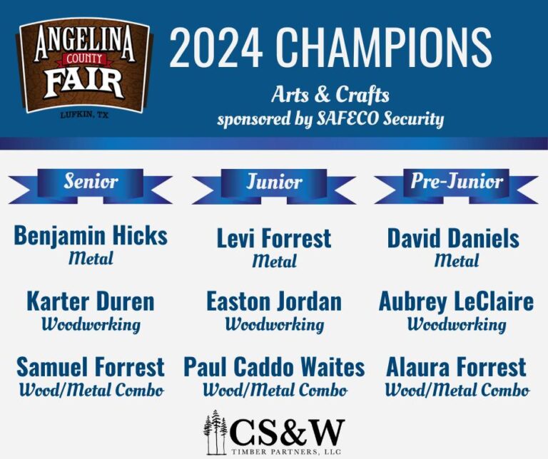 Champions Board – Angelina County Fair
