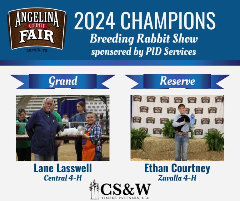 Champions Board – Angelina County Fair