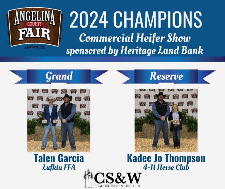 Champions Board – Angelina County Fair